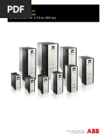 ABB FOCH du/dt Filter Hardware Manual | PDF | Electric Motor ...