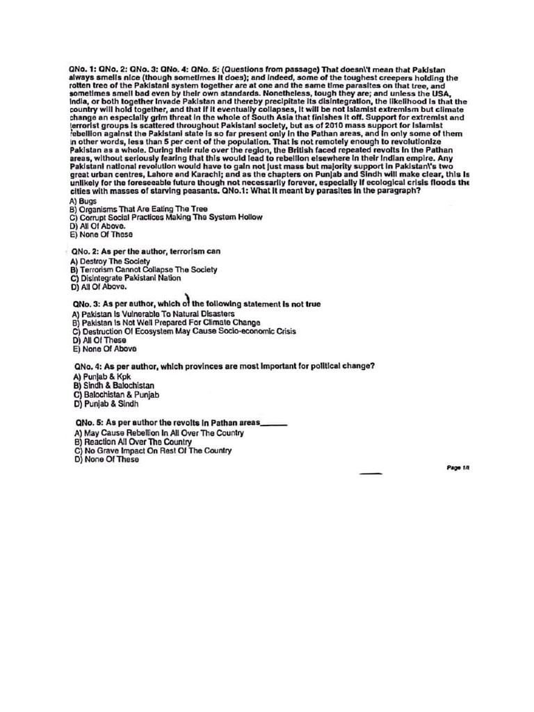 Ztbl Ots Test 2024 | PDF