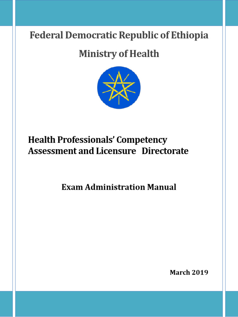 Exam Administration Manual | PDF