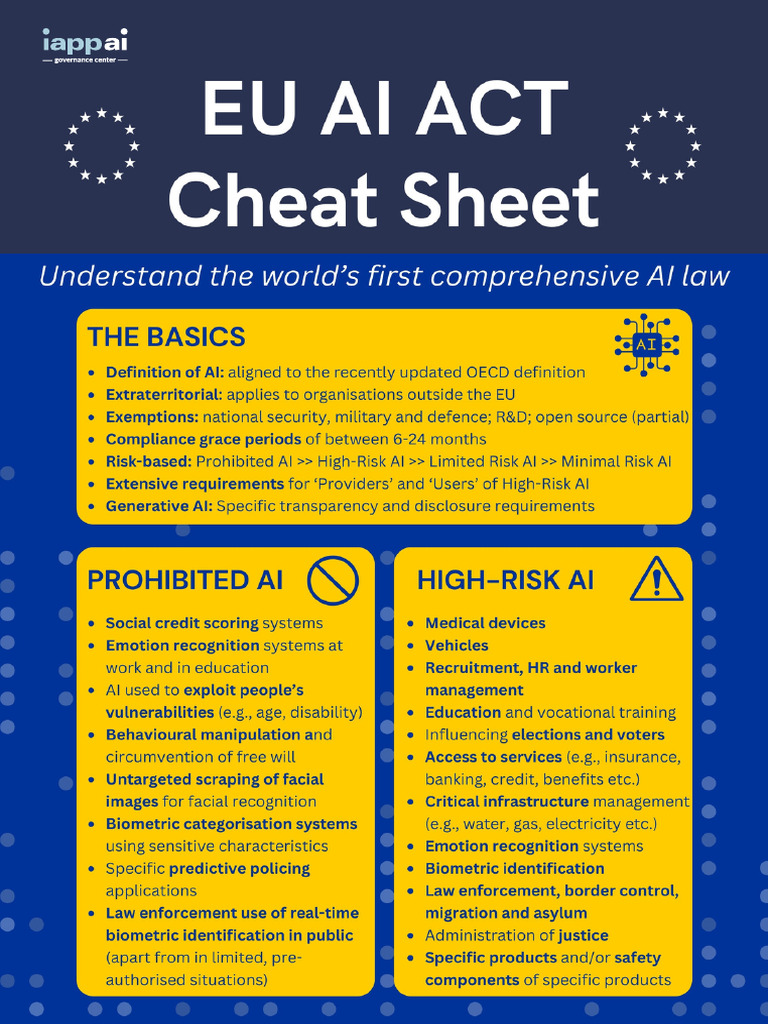 AI Accessibility EU Cheat Sheet | PDF