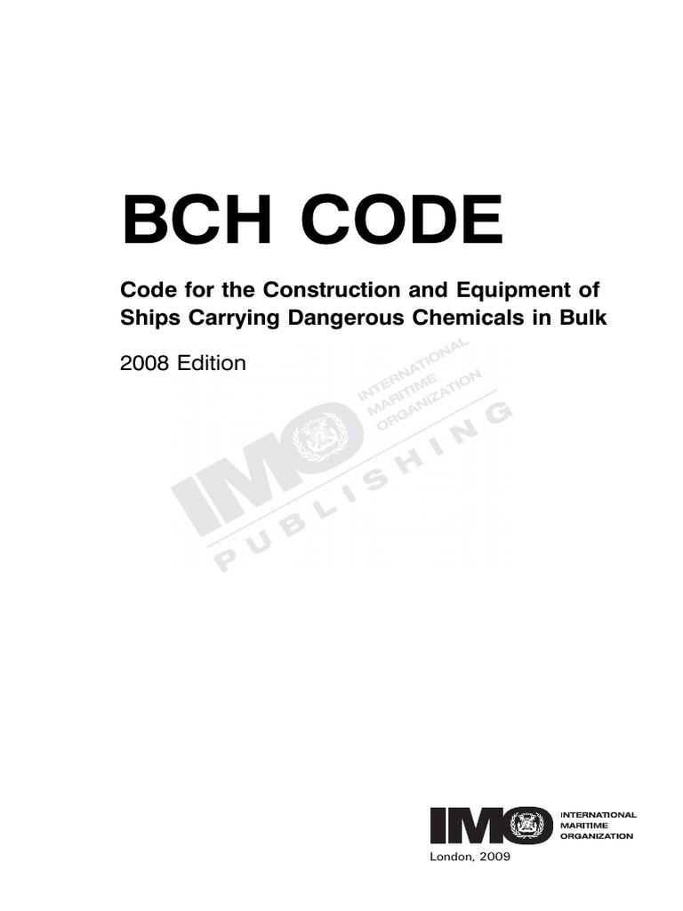 BCHCODE08FORWORD | PDF | Chemical Substances