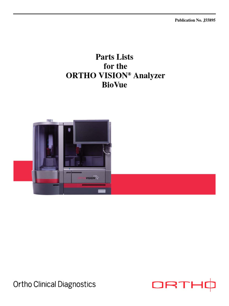 Ortho Vision-BioVueParts | PDF | Door | Manufactured Goods