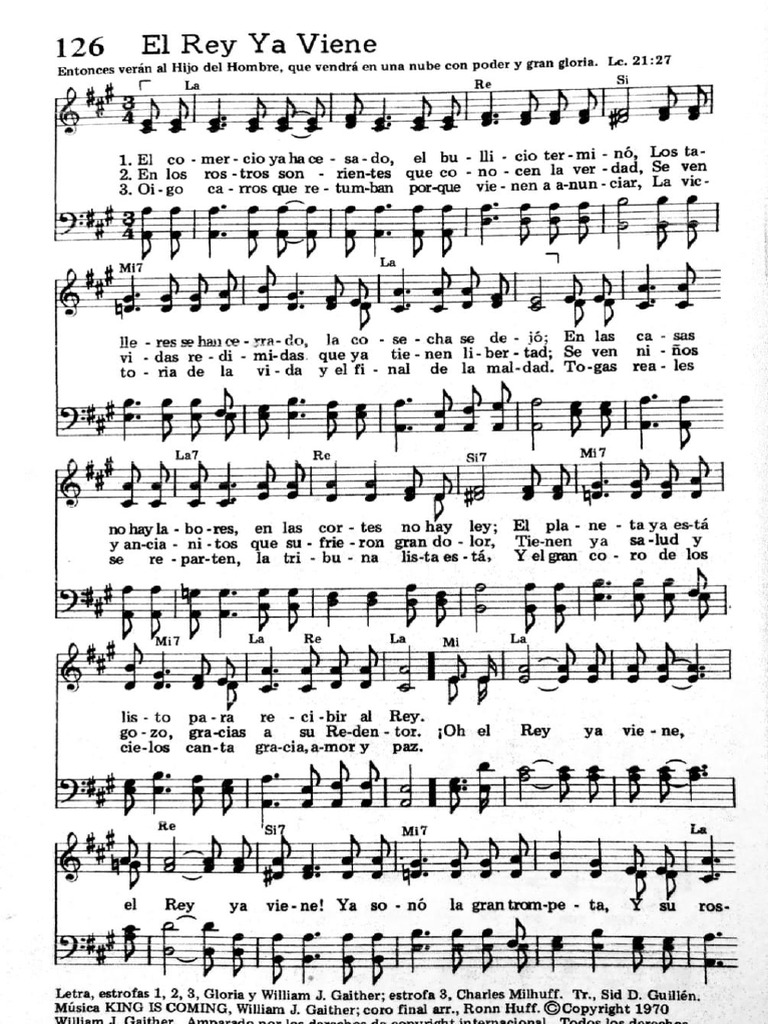 El Rey Ya Viene | PDF