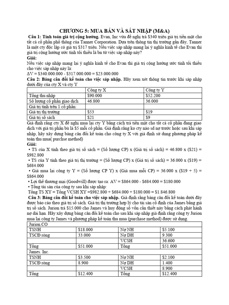 TCDN NC Chương 5 | PDF