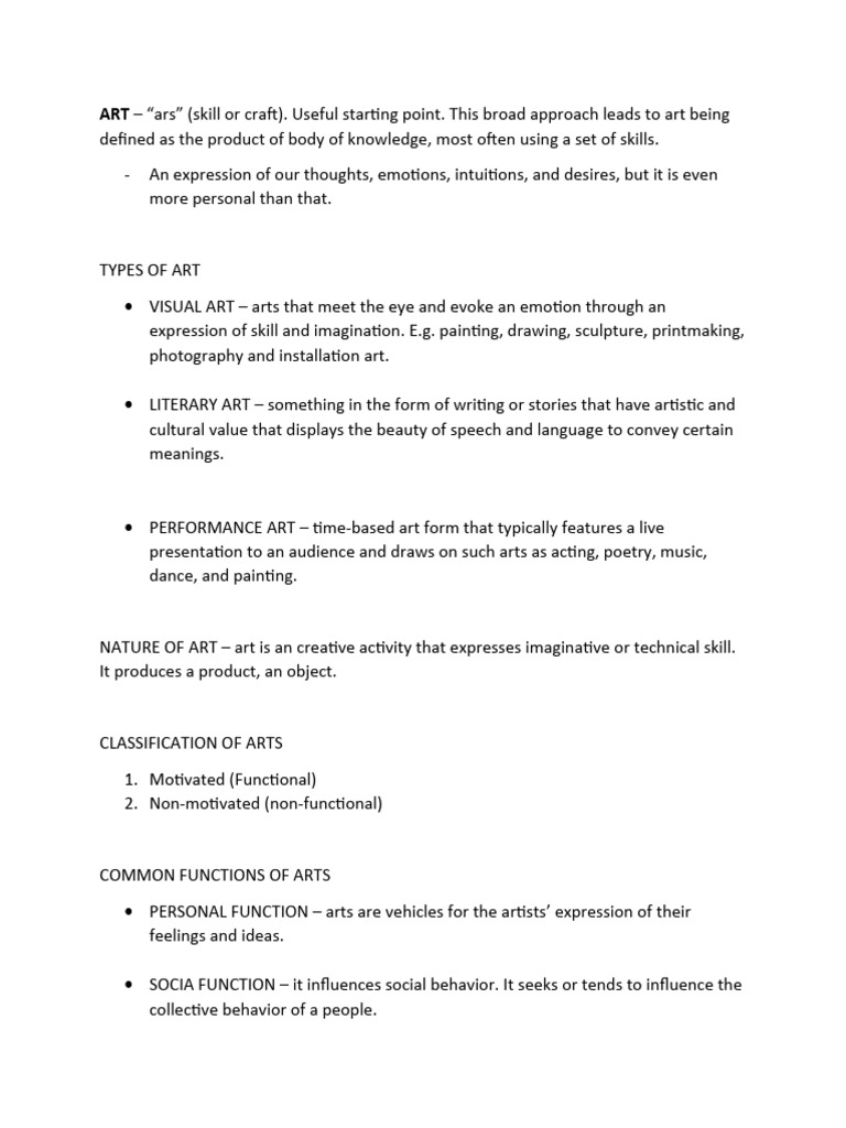 Art App Reviewer | PDF | Composition (Visual Arts) | The Arts