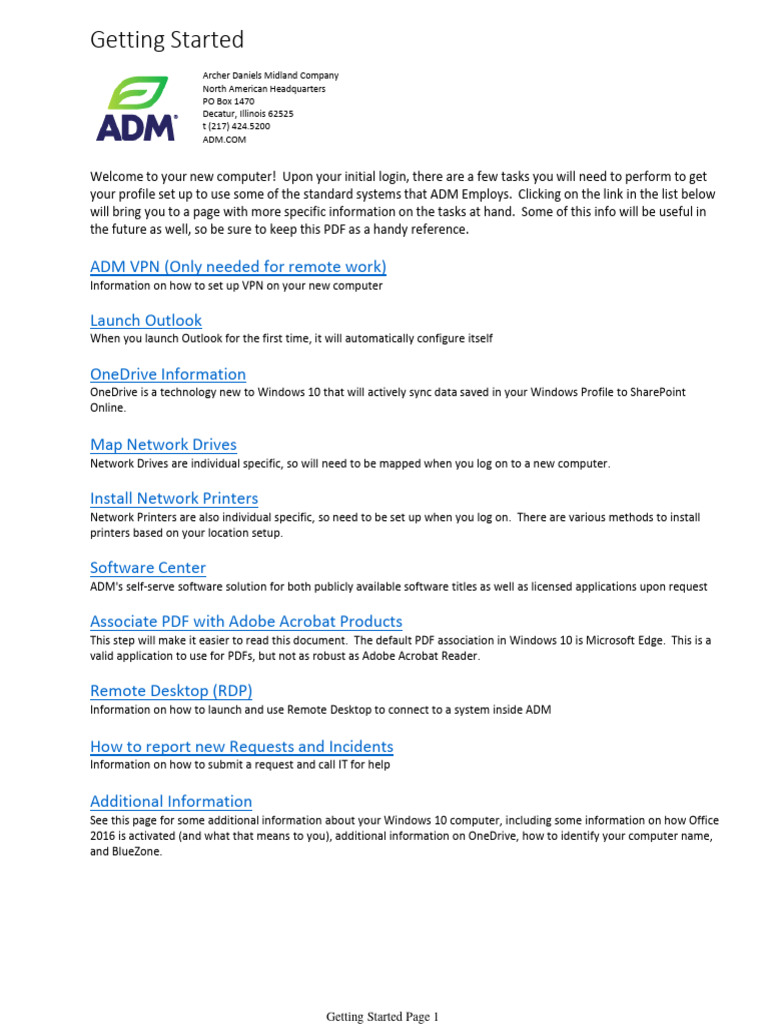 Getting Started | PDF | Remote Desktop Services | Microsoft Outlook Getting Started | PDF | Remote Desktop Services | Microsoft Outlook