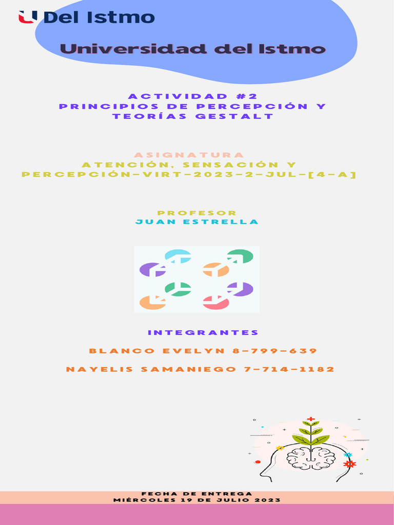 Infografia Gestalt final 19072023 | Descargar gratis PDF | Percepción | Procesos mentales