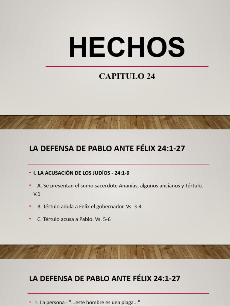 Defensa de Pablo ante Félix | PDF | Historia | Religión y espiritualidad