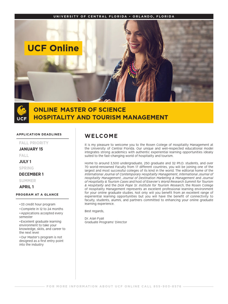 Master - HOSPITALITY AND TOURISM MANAGEMENT Ms 2020 | PDF