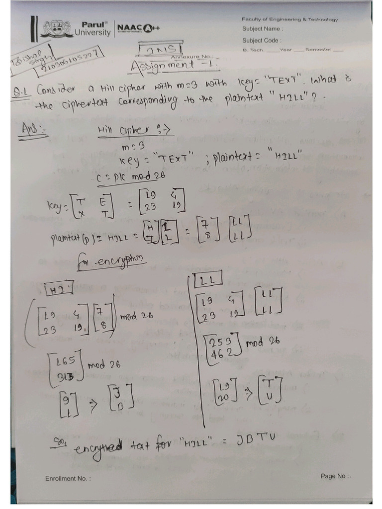 INS-Assignment_1 | PDF