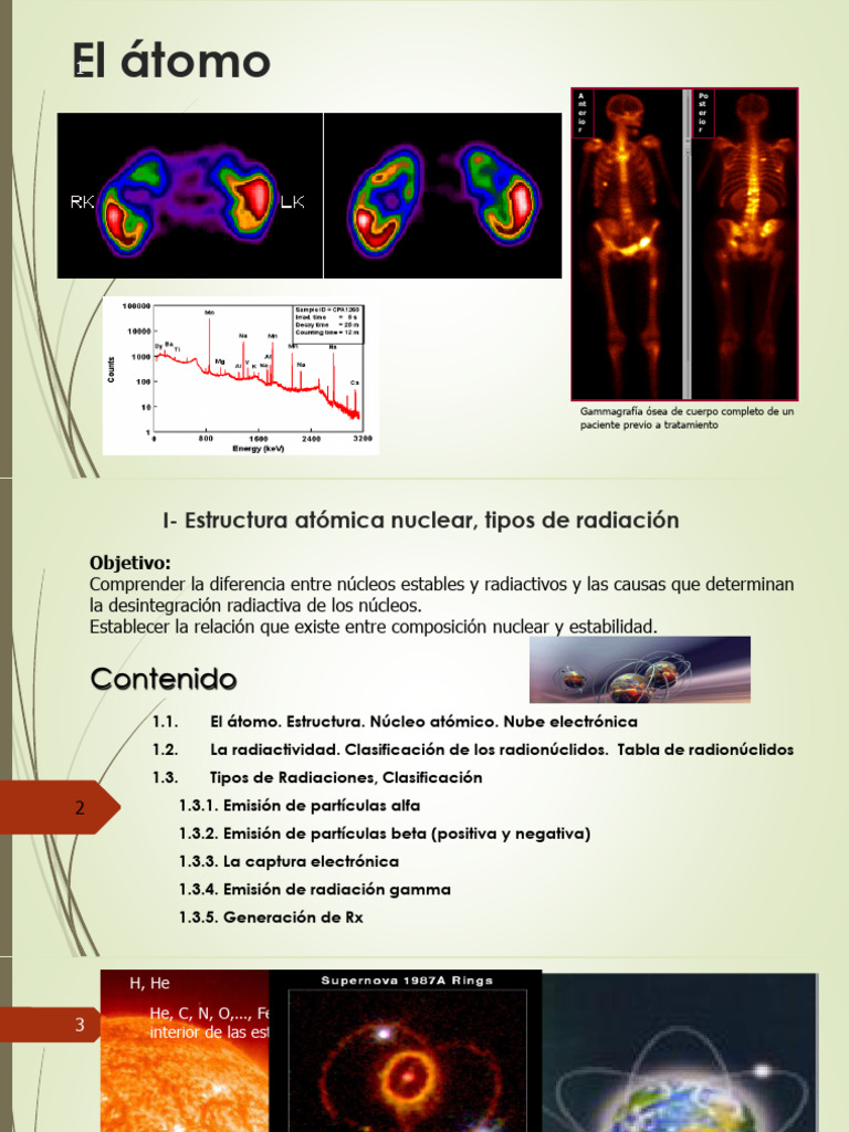 1 - ATOMO Estructura Nuclear 00 | PDF | Neutrón | Núcleo atómico