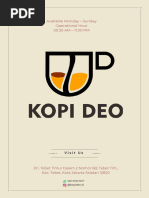 Lokasi Outlet Kopi Kenangan | PDF