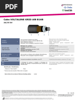 Cabo XLPE 240mm² 39,84/69kV Prysmian | PDF | Condutor elétrico | Setor ...
