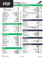 A320Neo - Start Procedure From Cold and Dark and Checklist | PDF ...