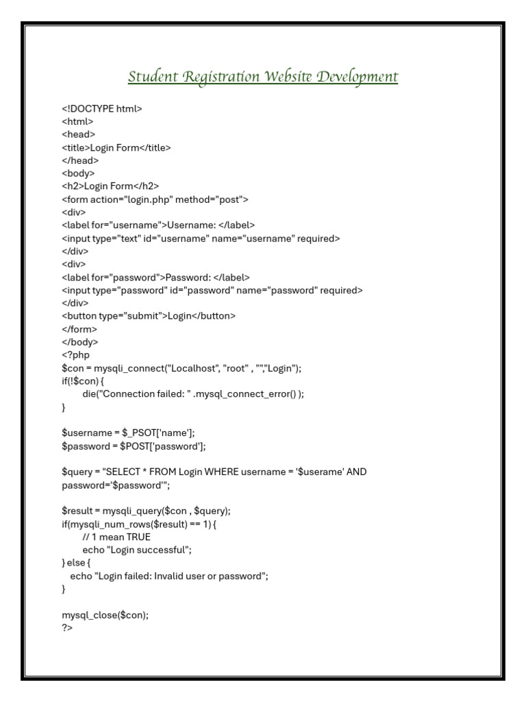 Web Programming Assignment-4 | PDF | Login | Cybercrime Web Programming Assignment-4 | PDF | Login | Cybercrime