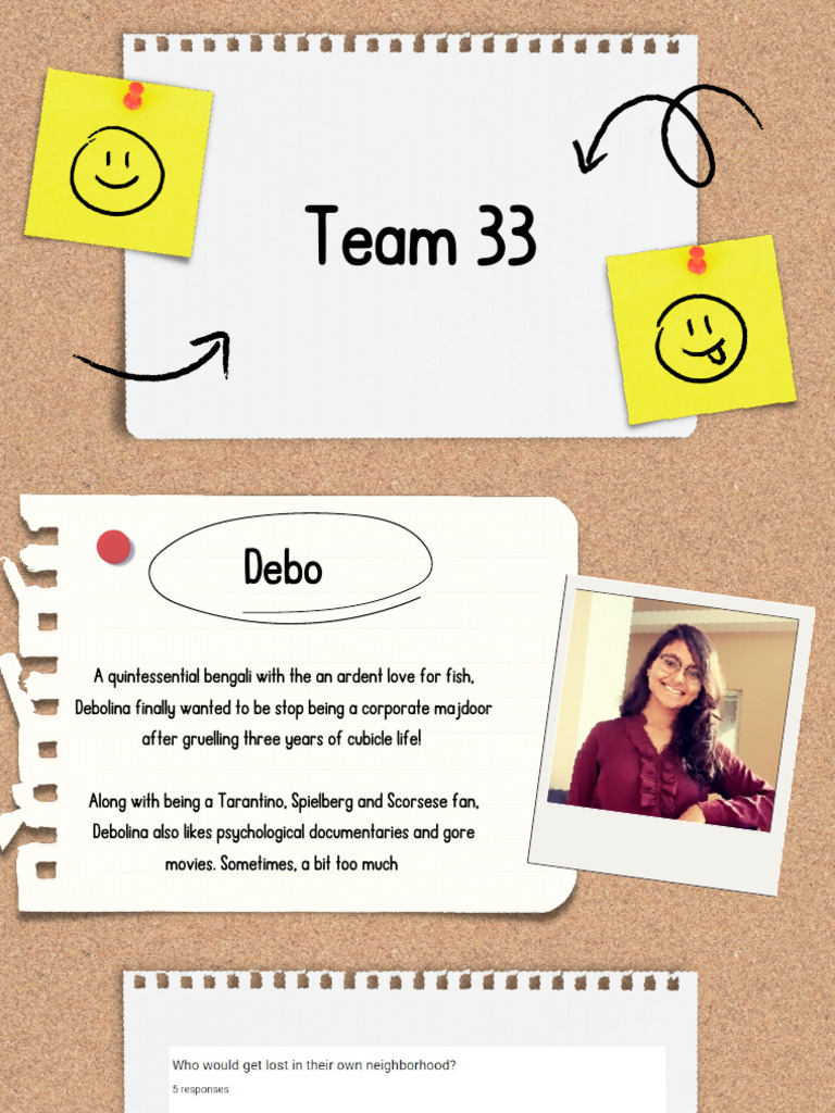 Team 33: Diverse Talents and Interests | PDF | Games & Activities | Art