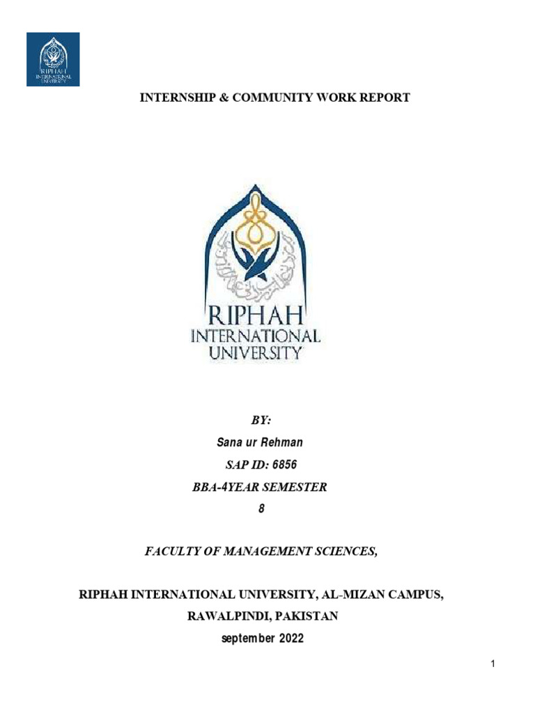 final internship report | PDF | Banks | Cheque