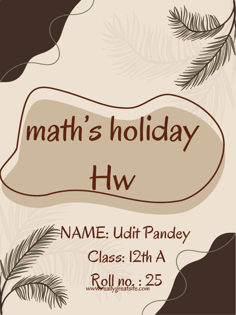 Udit Ka Cover Page | PDF