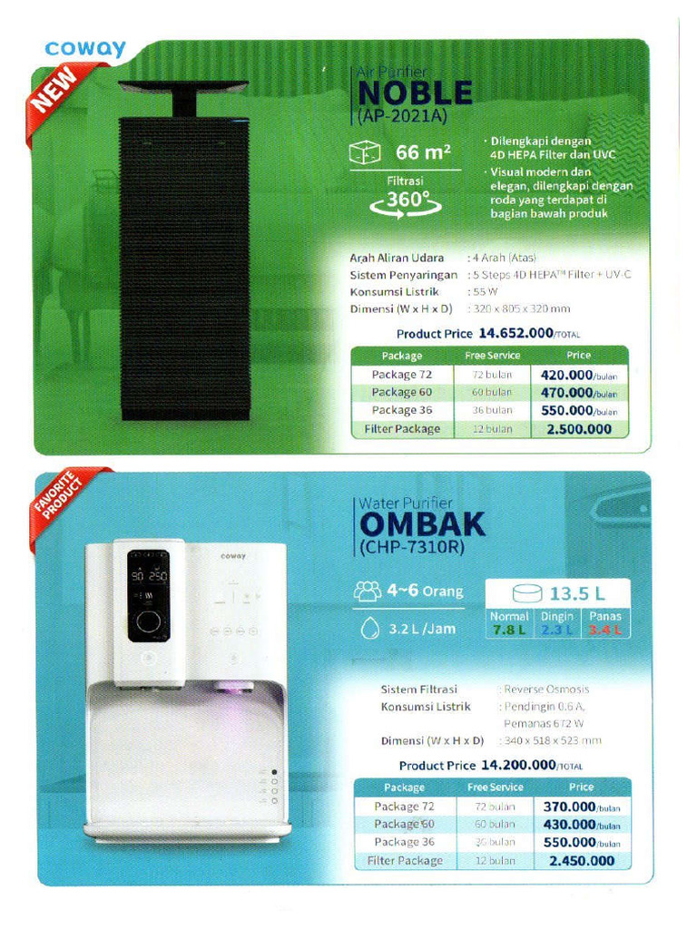 COWAY | PDF