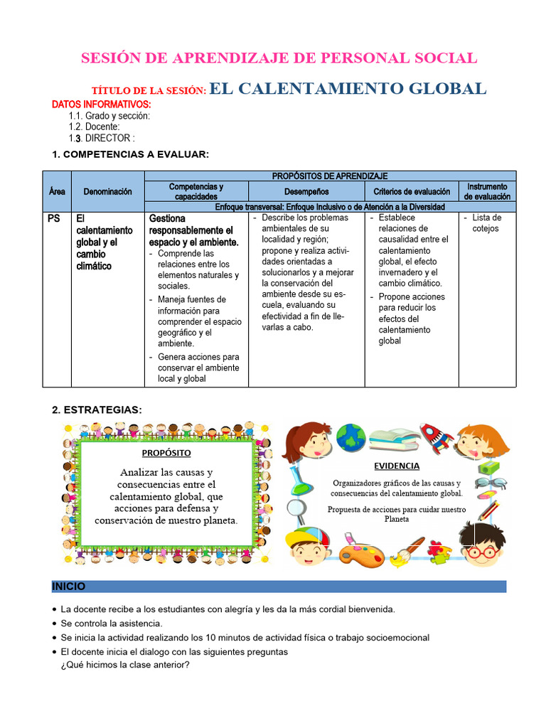 EL CALENTAMIENTO GLOBAL | Descargar gratis PDF | Gases de efecto ...