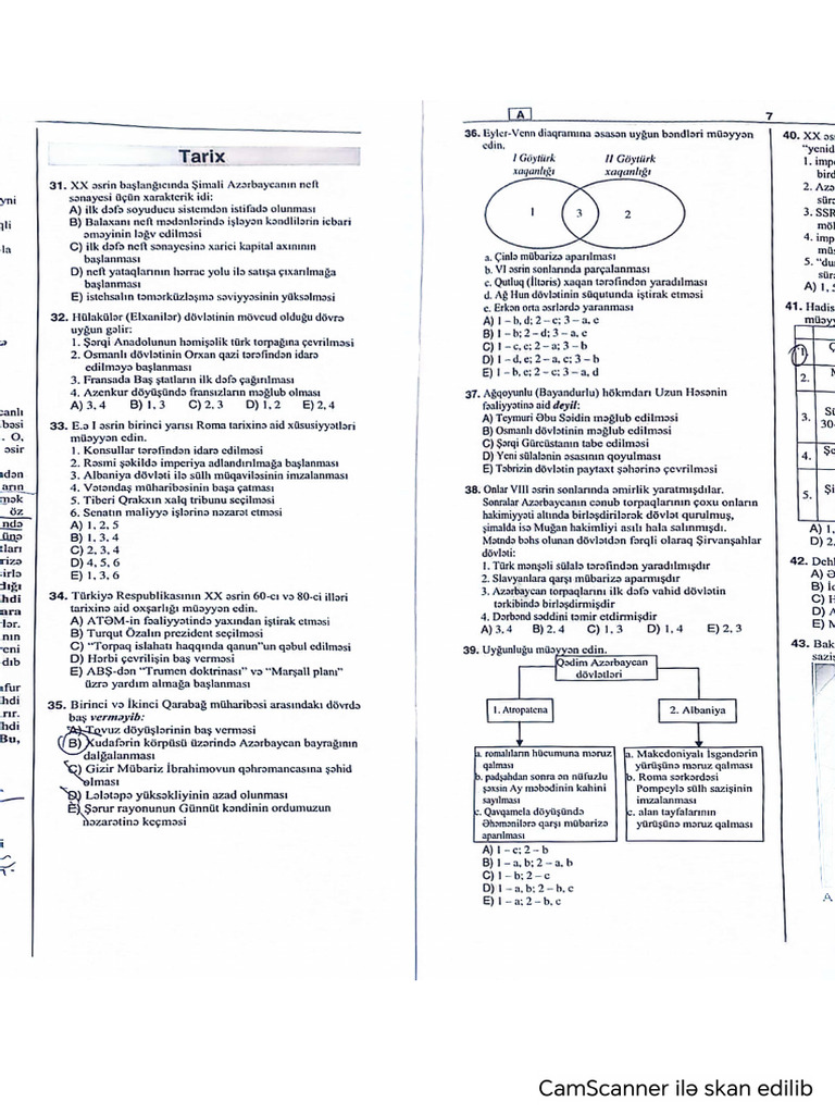7 İyul 2024 3 Cü Qrup | PDF