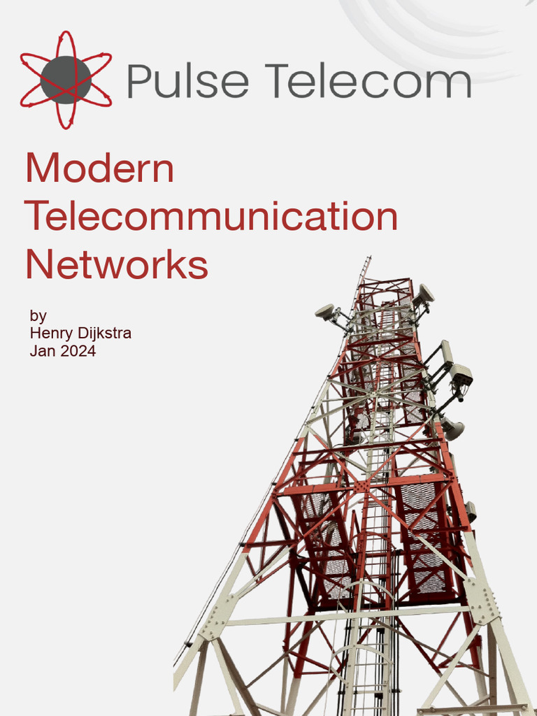 Modern Telecom Networks Overview | PDF | Fiber To The X | Computer Network