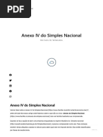 Tabela Anexo III Simples Nacional 2024 | PDF | Contabilidade | Impostos