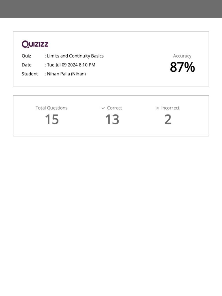 Limits And Continuity Basics Nihan Summary Pdf