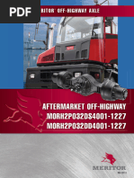 Meritor 14x Driveaxle Parts Catalog | PDF | Gear | Axle