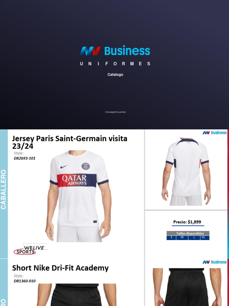 PROPUESTA UNIFORMES | PDF