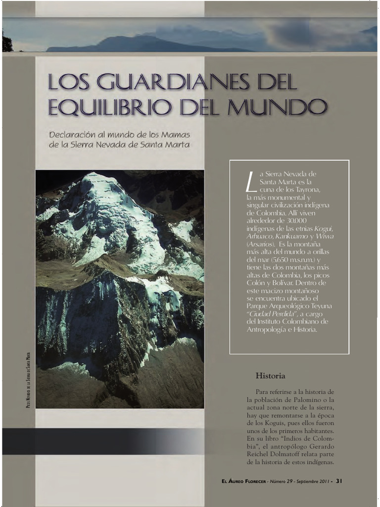 29 Guardianes Equilibrio Del Mundo | PDF