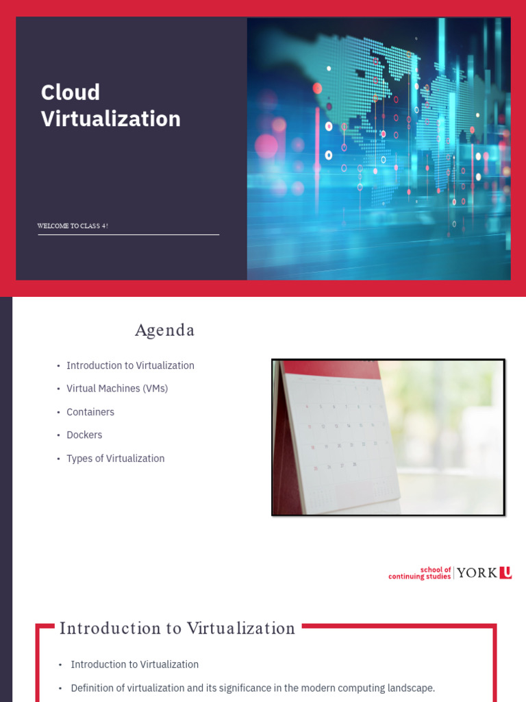 CSCL1000_Class 4_CloudVirtualization | Download Free PDF | Virtualization | Virtual Machine