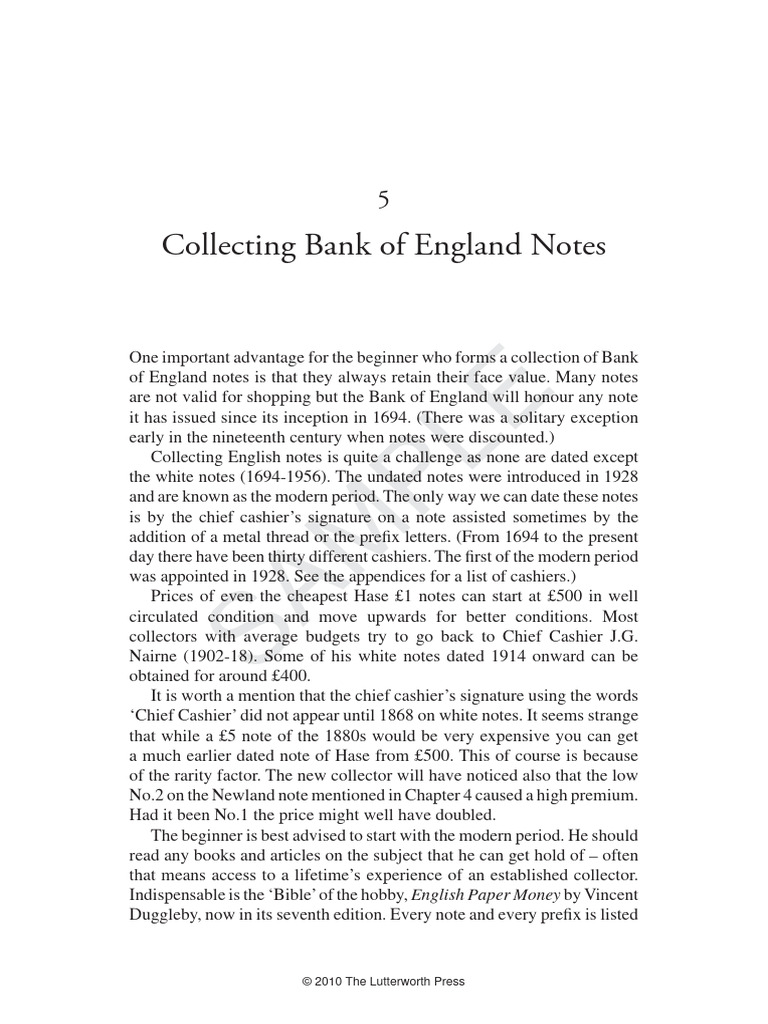 Collecting Paper Money ch5 | PDF | Currency | Money