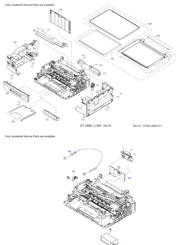 ET-2600 / L395 No.01: Rev.01 CF46-CASE-011 | PDF