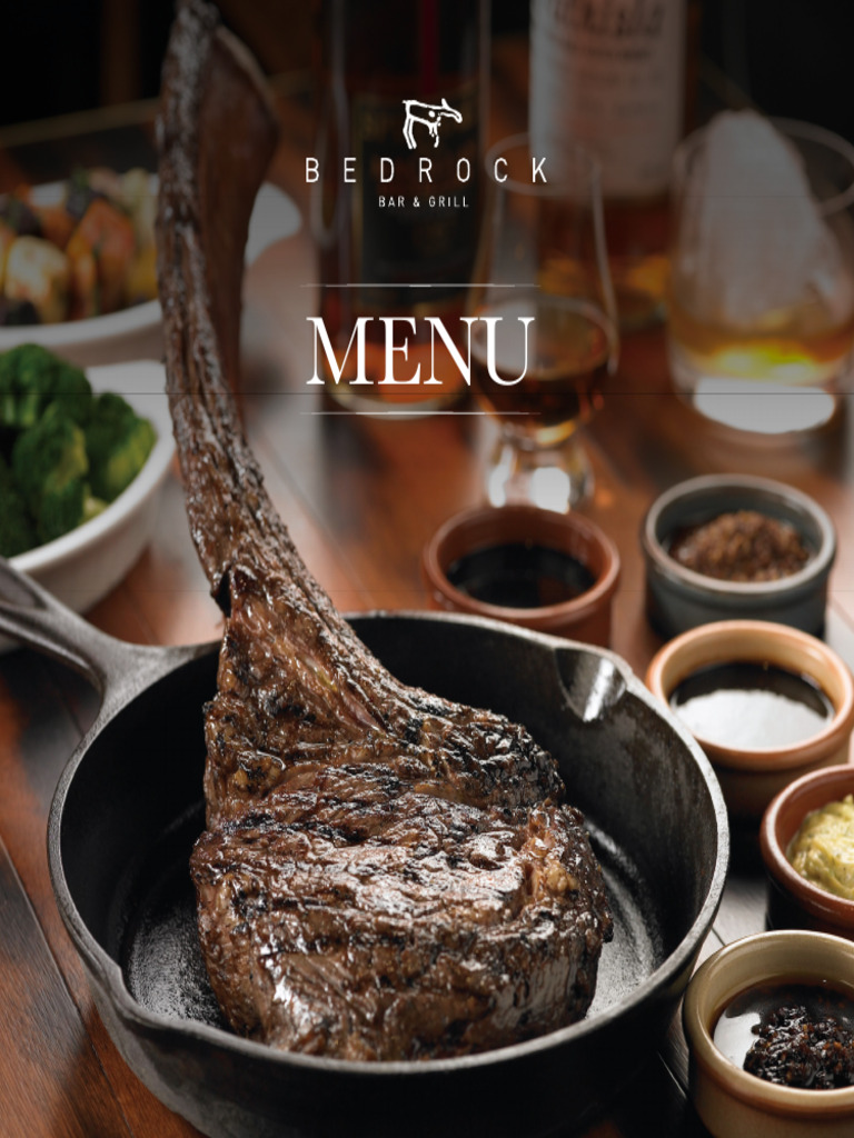 BBG Alc Menu 062524 | PDF | Bacon | Steak