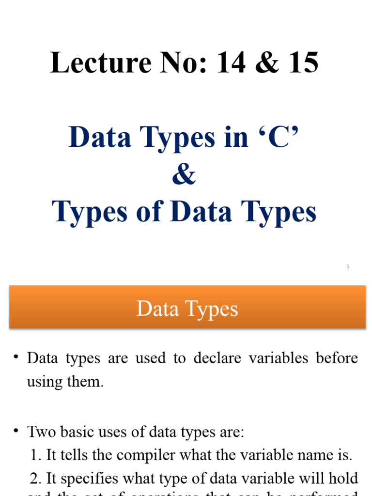 12. Data types | PDF