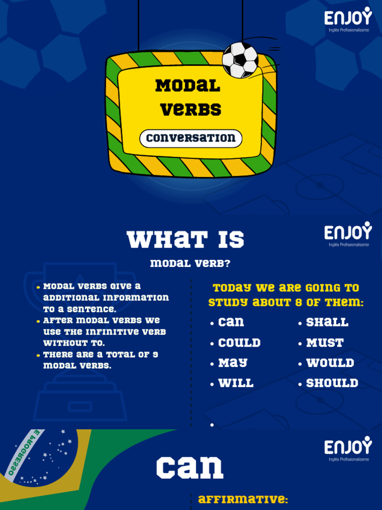 Modal Verbs - Conversation Class | Download Free PDF | Verb | Semantic ...