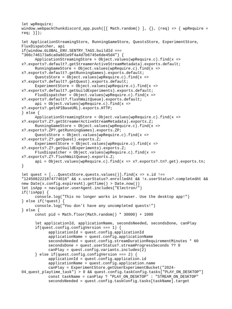 Discord Devtool code | PDF | Computing Platforms | Software Discord Devtool code | PDF | Computing Platforms | Software