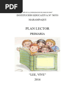 Plan Lector Del Nivel Inicial 2025 | PDF | Educación de la primera infancia | Salón de clases