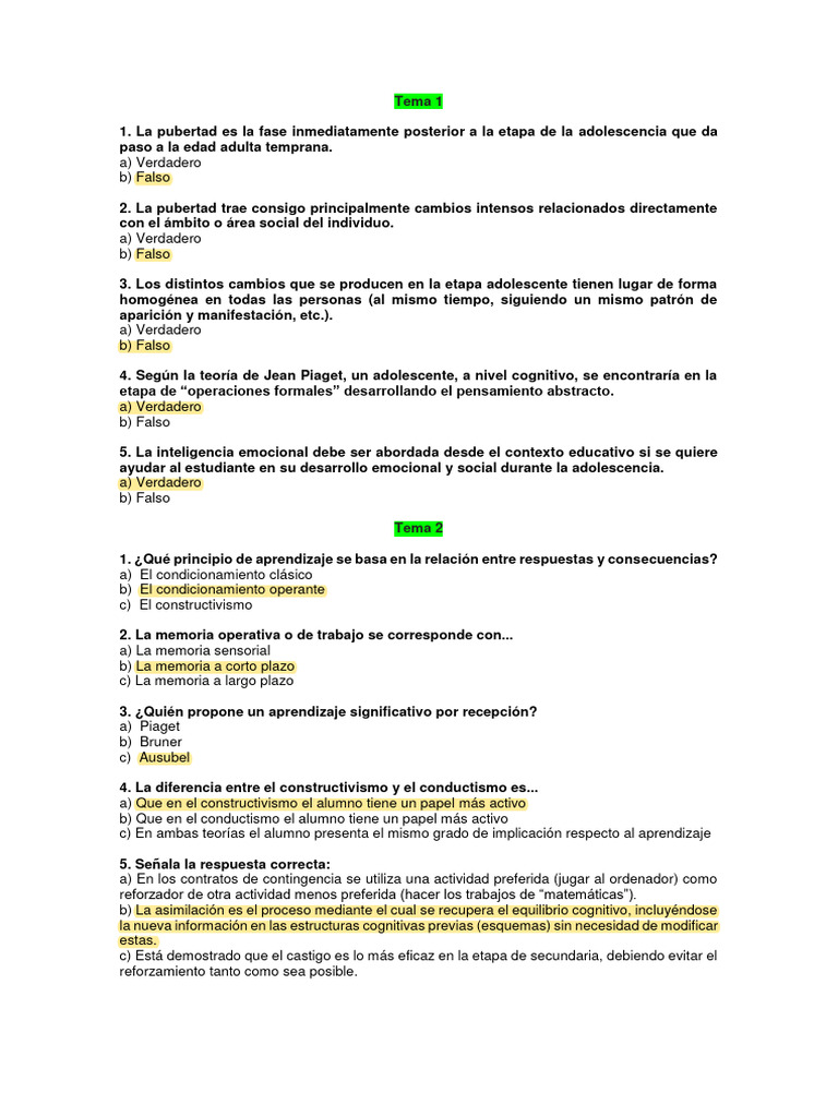 ADP Autoevaluaci N - Respuestas | PDF | Motivacional | Motivación