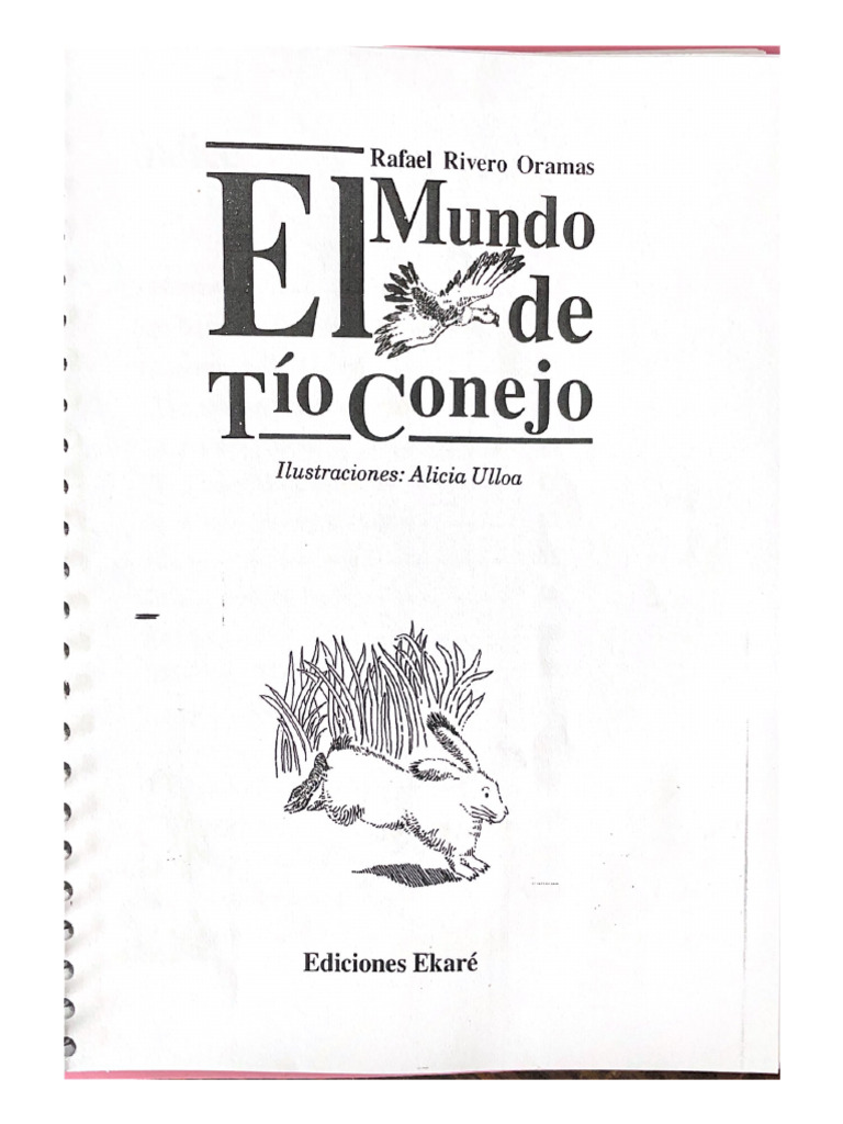 Tío Conejo Pdf