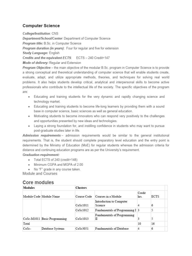 Computer Science Pdf Computer Programming Discrete Mathematics