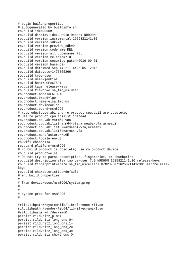 Assets Tools Common Arise Getting Started Information and Art Sources LG V20 Build - Prop | PDF ...
