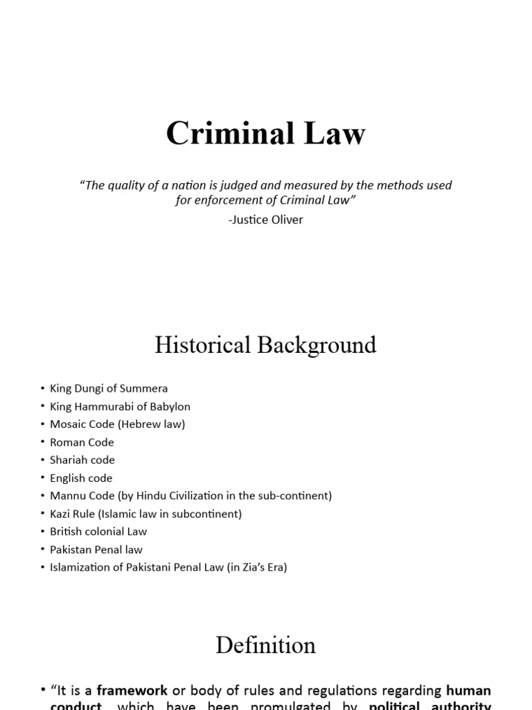 Criminal Law | PDF | Criminal Law | Crimes