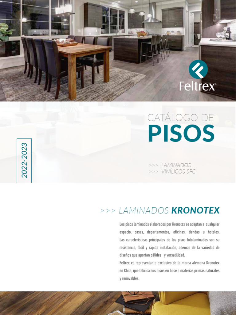Catalogo Pisos FELTREX | PDF | Madera | Materiales