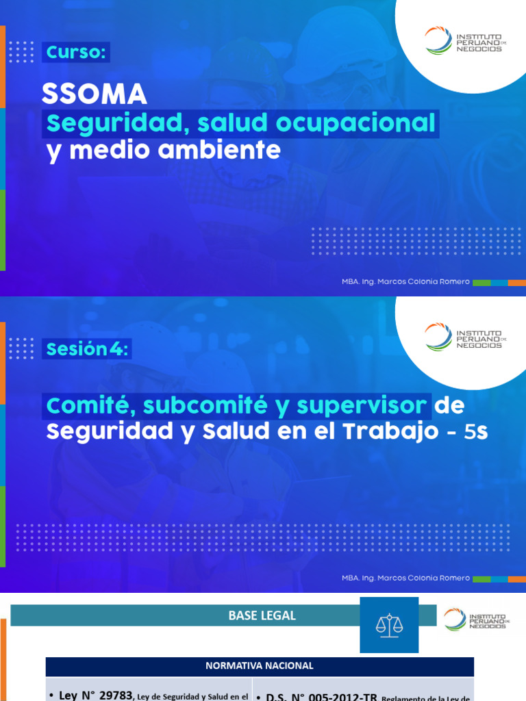 SESION 4 - SSOMA - CMP | PDF