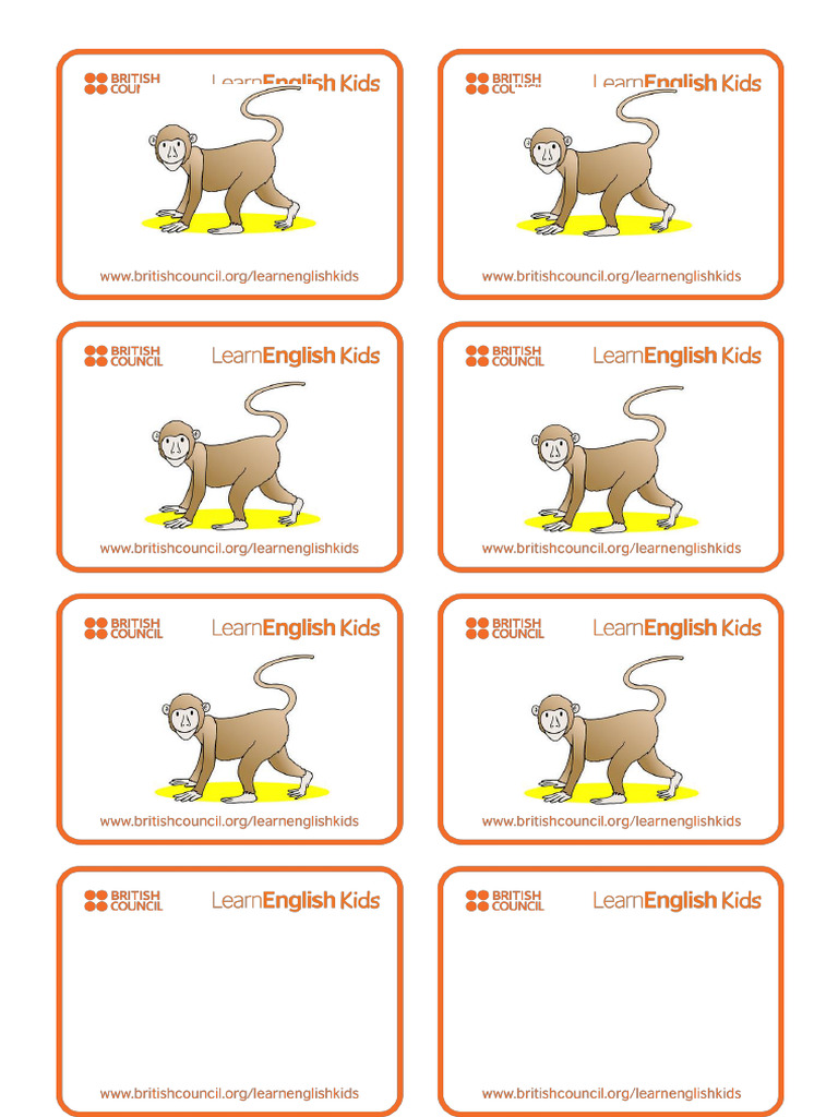 flashcards-wild-animals-set-1 | PDF