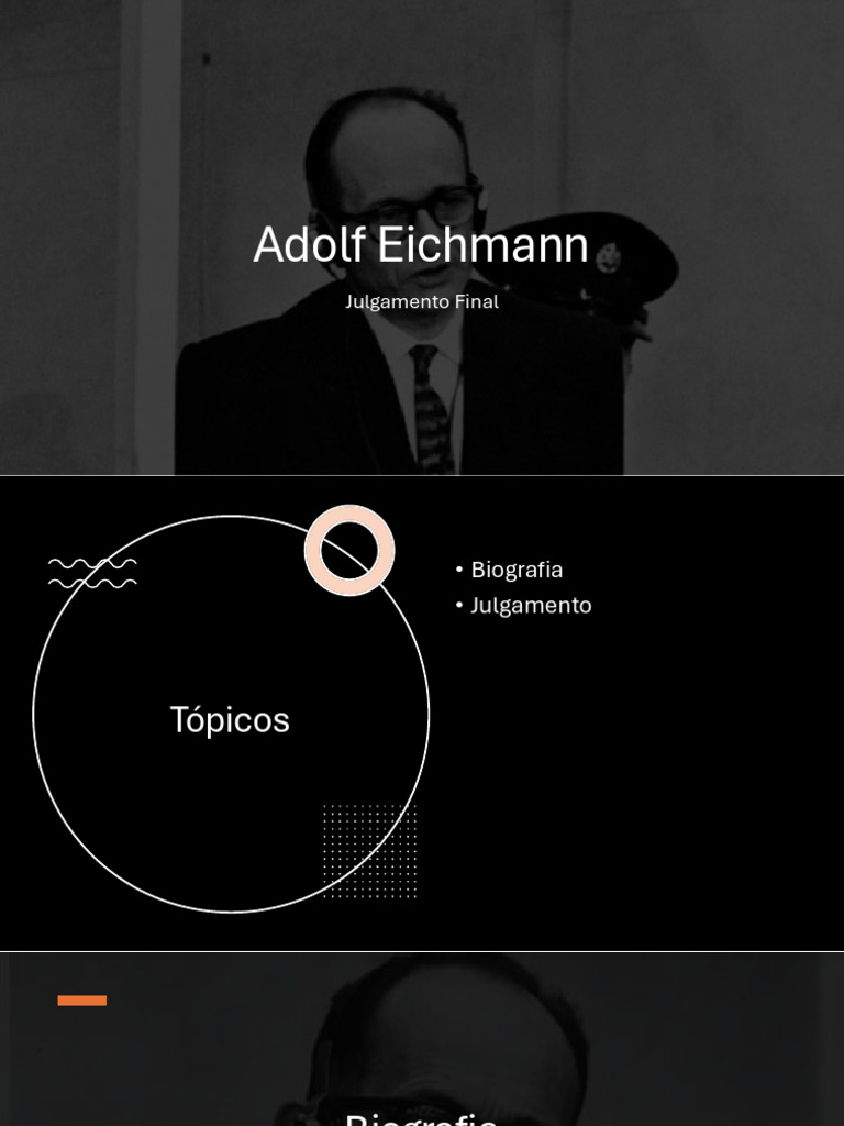 Biografia e Julgamento de Eichmann | PDF | Adolf Eichmann | Alemanha ...
