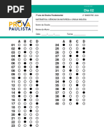 Lista de Exercícios Teorema de Tales - 9° Ano | PDF