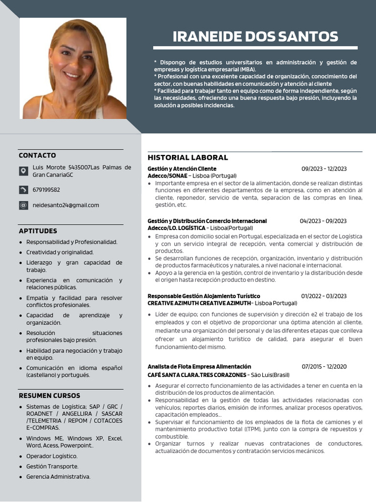 Curriculum Neide | PDF | Logística | Business